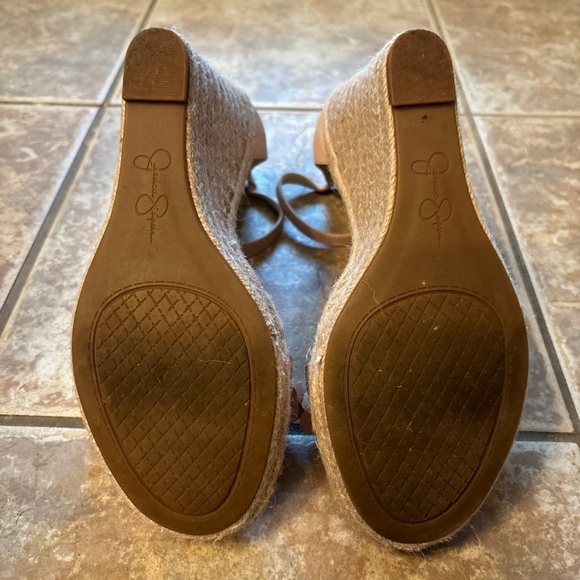 Jessica Simpson | Shoes | Jessica Simpson Jeffina Blush Wedges | Poshmark